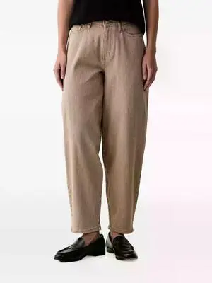 Dkny Striped Jeans - Neutrals
