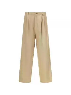 A.p.c. Ricky Pleated Cotton Trousers