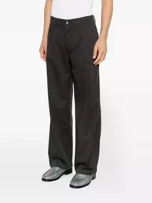 LEVI'S Pleated-detail Straight-leg Jeans