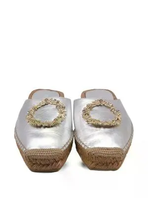 JIMMY CHOO Nadene Embellished Espadrilles