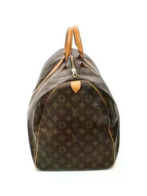 LOUIS VUITTON Monogram Canvas Keepall Travel Bag