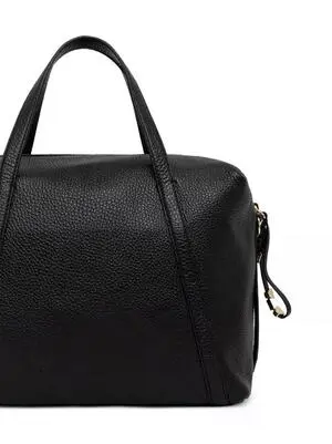 COCCINELLE Grained Leather Tote Bag