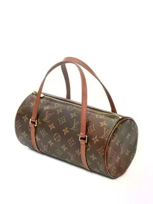 LOUIS VUITTON 26 Papillon Monogram Tote Bag - Brown