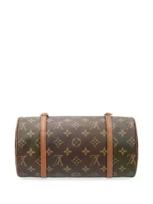 LOUIS VUITTON 26 Papillon Monogram Tote Bag - Brown