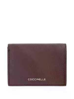 COCCINELLE Logo-print Leather Wallet