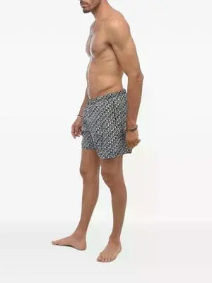 YES I AM Logo-print Swim Shorts