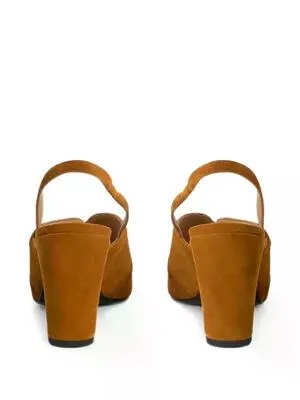 Momoni Baca Slingback Sandals - Brown