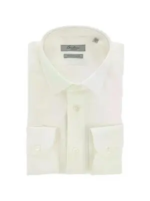 Corneliani Button-down Pocket-details Cotton Shirt - Neutrals
