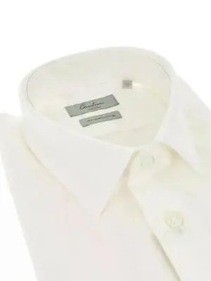 Corneliani Button-down Pocket-details Cotton Shirt