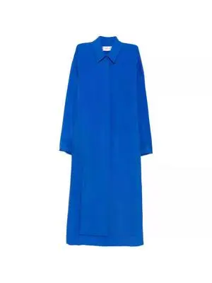 Christian Wijnants Christian Wijnants Delphi Shirt Midi Dress Blue