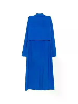 Christian Wijnants Delphi Midi Shirt Dress - Blue