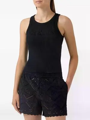 MC2 SAINT BARTH Ada Ribbed Tank Top