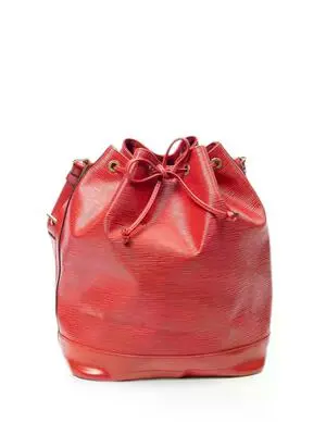 LOUIS VUITTON Gm Noé Bucket Bag - Red