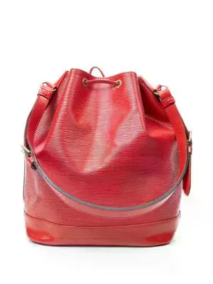 LOUIS VUITTON Gm Noé Bucket Bag - Red