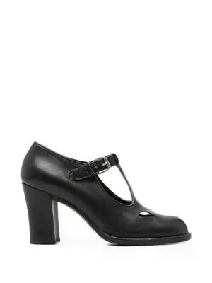 Miu Miu 2000s T-bar Pumps - Black