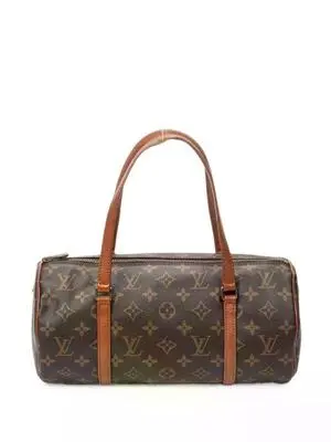 LOUIS VUITTON 30 Papillon Monogram Tote Bag - Brown