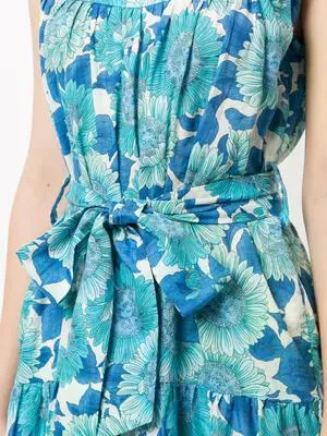 BAMBAH Floral Print Flared Dress