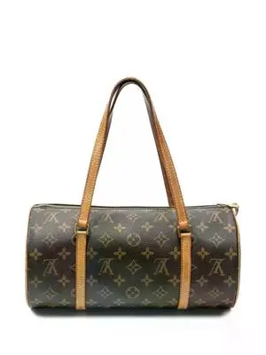 LOUIS VUITTON 1999 30 Papillon Monogram-pattern Tote Bag - Brown