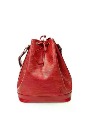 LOUIS VUITTON Gm Noe Bucket Bag - Red