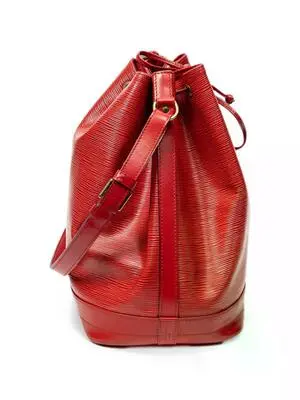 LOUIS VUITTON Gm Noe Bucket Bag - Red