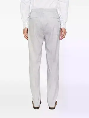 Peserico Drawstring-waistband Tailored Trousers - Grey
