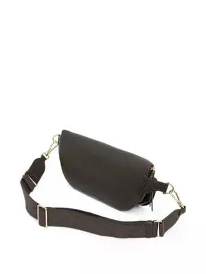 COCCINELLE Small Mavery Pocket Grained-leather Cross Body - Brown