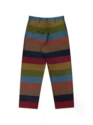 4SDESIGNS Horizontal Stripe Trousers