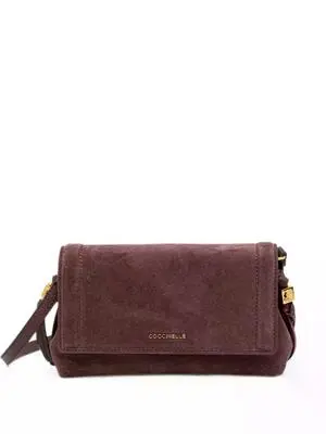 COCCINELLE Mini Thesssuede Leather Shoulder Bag