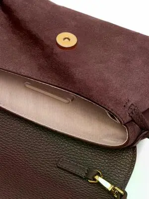COCCINELLE Mini Thesssuede Leather Shoulder Bag