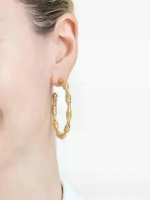 Gas Bijoux Hoop Earrings - Gold