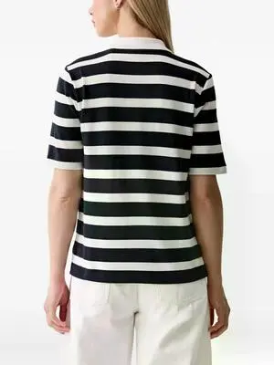Gant Striped Short-sleeve Polo Shirt
