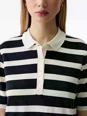 Gant Striped Short-sleeve Polo Shirt