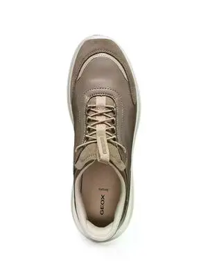 Geox Panelled Lace-up Sneakers