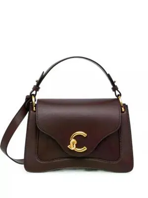 COCCINELLE Logo-plaque Shoulder Bag - Brown
