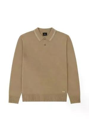 Paul Smith Long-sleeve Polo Shirt - Neutrals