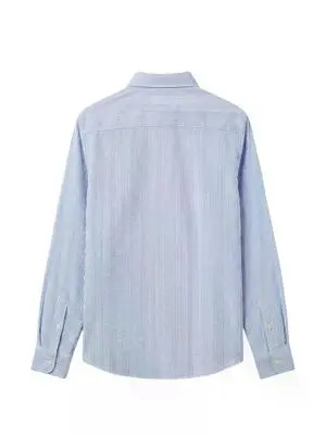 BASTONCINO Striped Long-sleeve Shirt - Blue