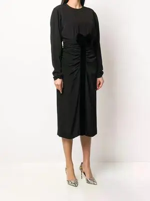 Nina Ricci Gathered Bow Dress