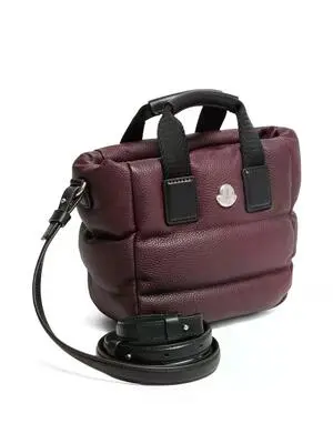 Moncler Micro Caradoc Quilted-leather Tote Bag