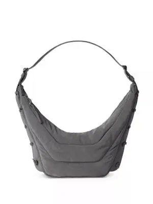 LEMAIRE Medium Soft Game Bag In Nylon Canvas - Blue