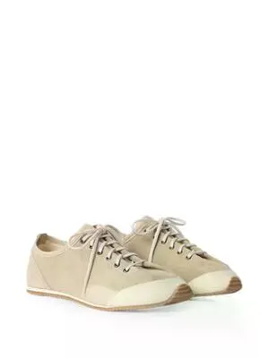LEMAIRE Mixed Leather Gummy Grips Sneakers