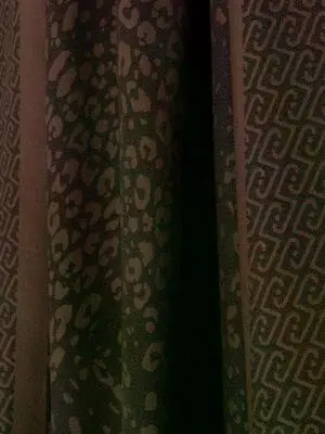 Liu Jo Leopard-print Logo-pattern Scarf