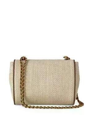 Mulberry Lily Raffia Shoulder Bag