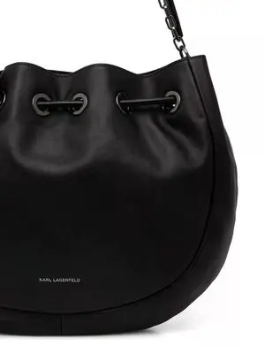 Karl Lagerfeld Logo-plaque Drawstring-fastening Tote Bag