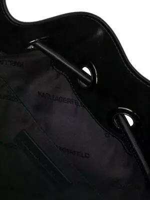 Karl Lagerfeld Logo-plaque Drawstring-fastening Tote Bag