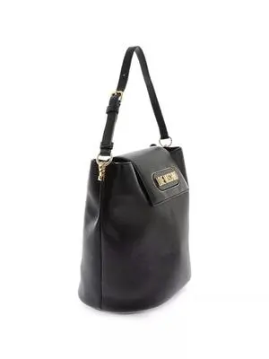 Moschino Logo-embossed Bucket Bag