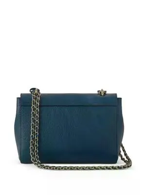 Mulberry Small Lily Grained Shoulder Bag - Blue