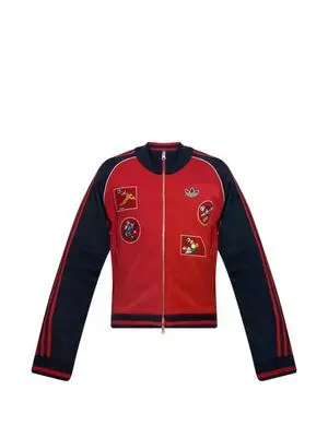 Adidas X Disney X Brain Dead Patch-detail Sweatshirt - Red