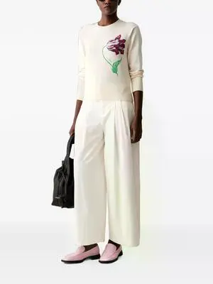 Kenzo Floral-intarsia Sweater