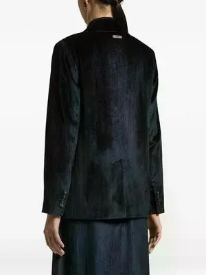 Peserico Corduroy Single-breasted Jacket