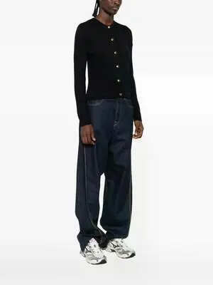 Moncler Ribbed-knit Button-up Cardigan